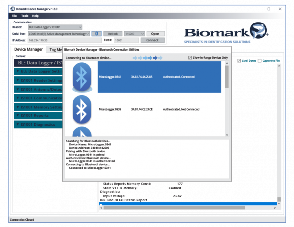 Device Manager Software - Biomark